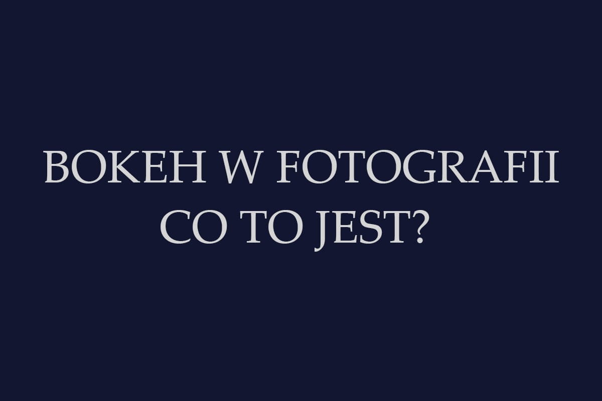 Bokeh w fotografii – co to jest? - Wiktor Baron Fotografia
